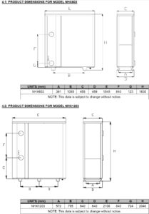 Product Specifications - Neptune Heat Pumps
