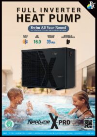 Full Inverter Swimming Pool Heat Pump - Neptune Heating