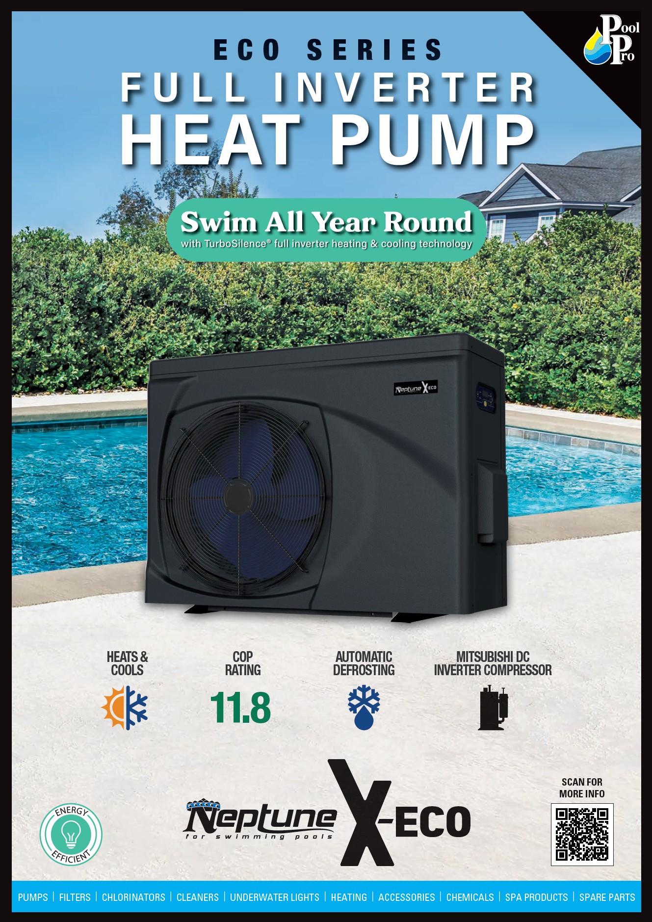 Pool Heating Equipment - Neptune Heat Pumps